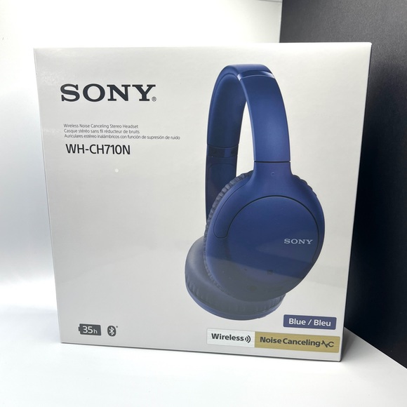 Sony | Headphones | Nwt Sony Wireless Overear Noise Canceling ...
